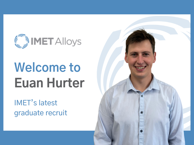 IMET invest in the future with new graduate hire - IMET